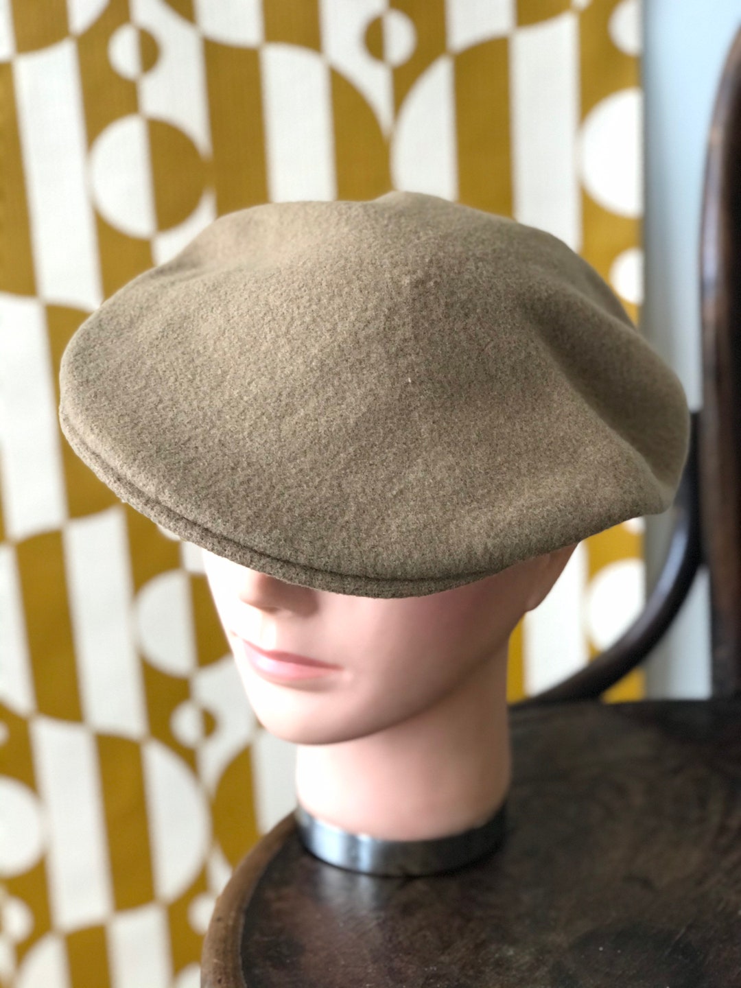 Camel Coloured Woollen Flat Cap - Etsy