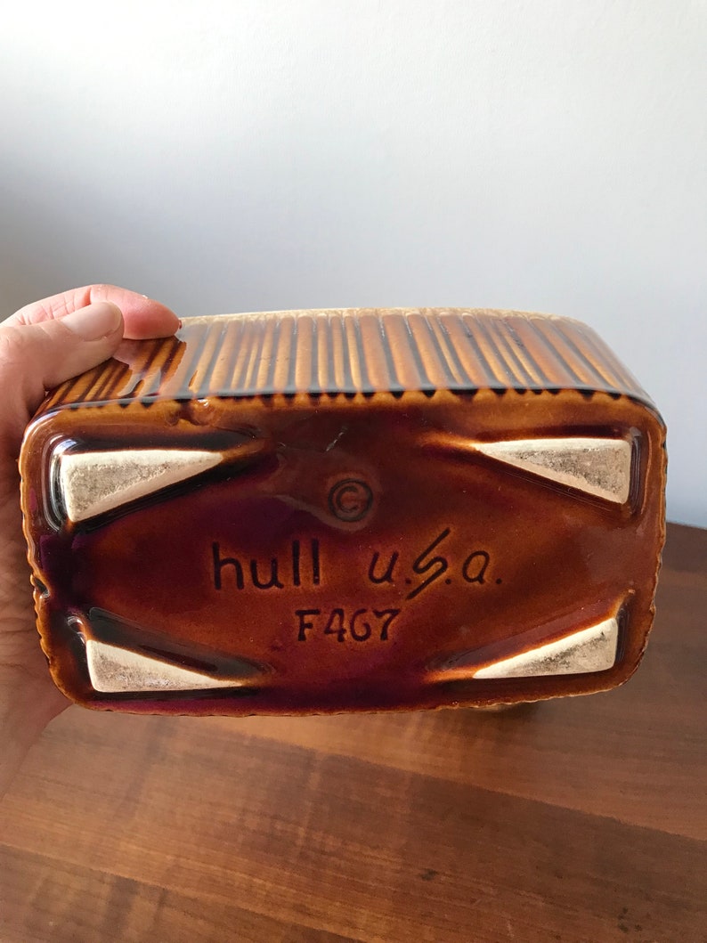 Vintage Hull Pottery USA Planter - Etsy