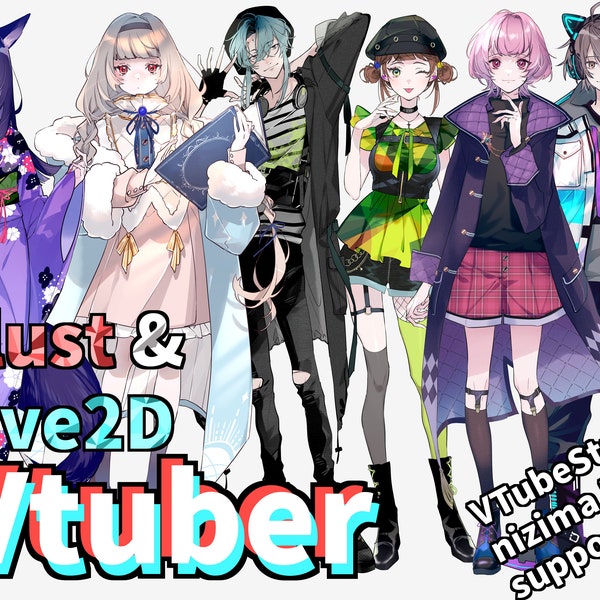 Vtuber Model Free - Etsy