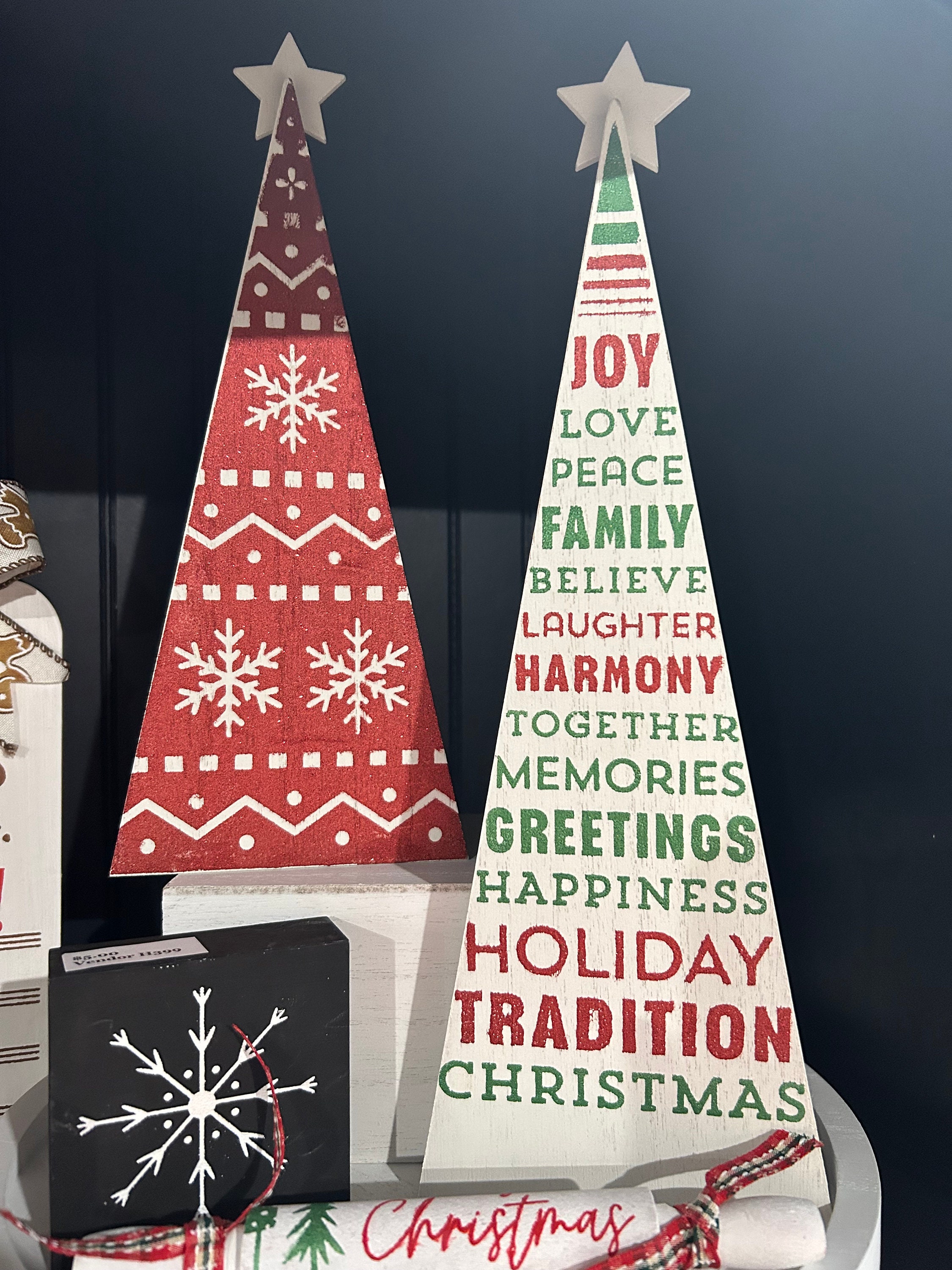 Double Sided Tree Set - Etsy