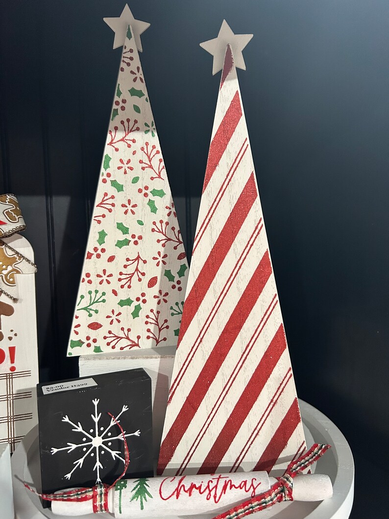 Double Sided Tree Set - Etsy