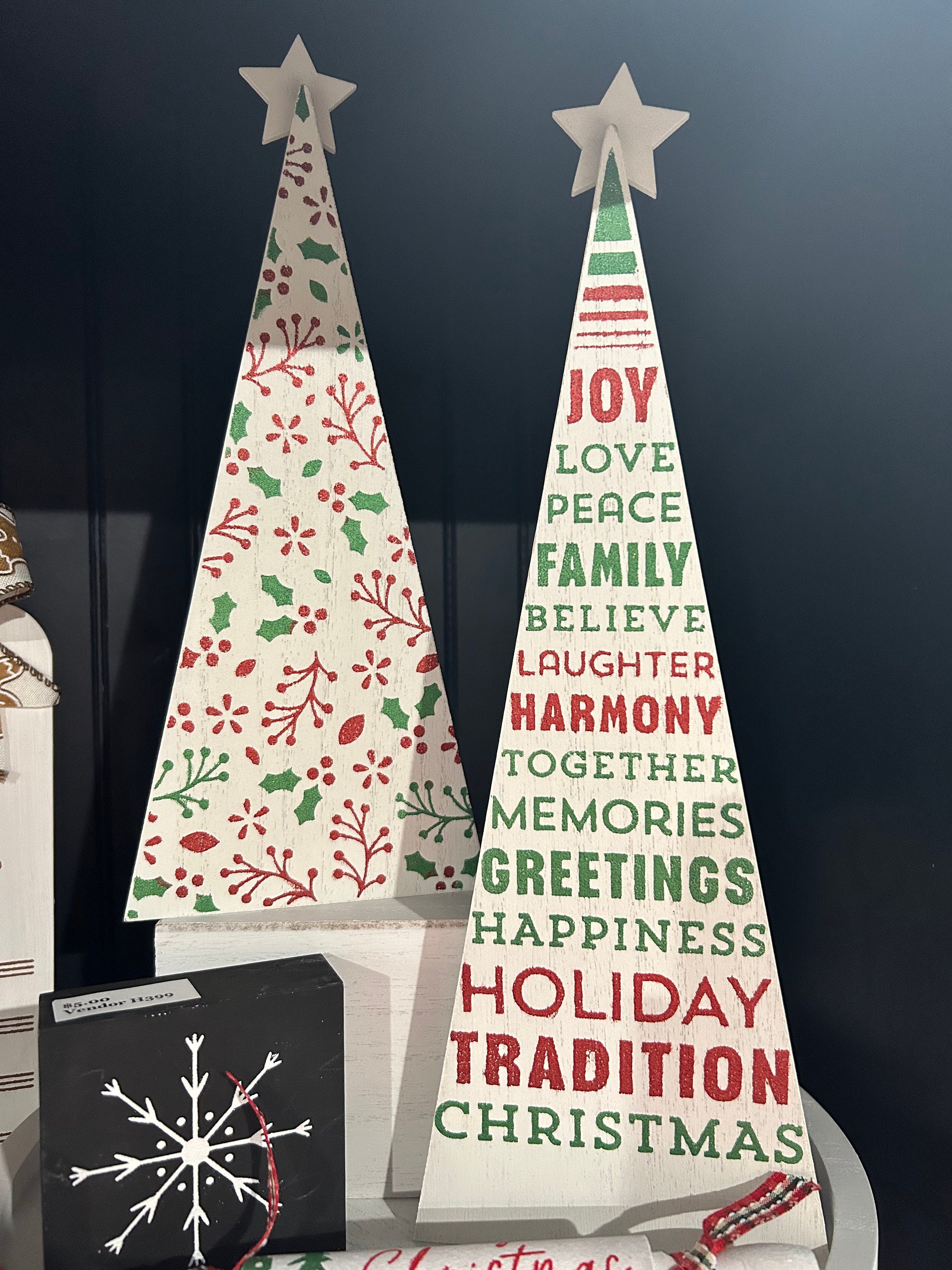 Double Sided Tree Set - Etsy