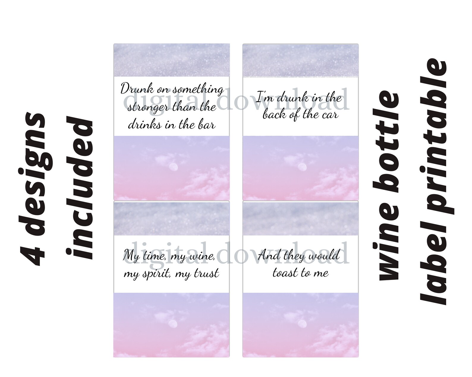 Taylor Swift Lover Wine Label Printable - Etsy