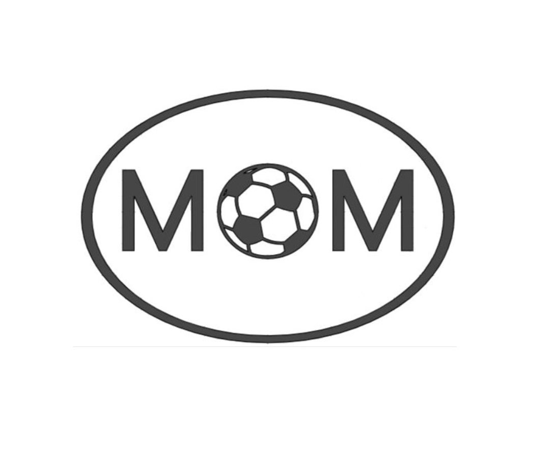 Oval Soccer Mom Car Decal - Etsy