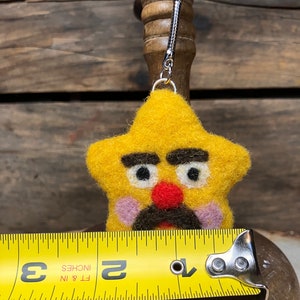 Uncle Gordon Needle Felted Keychain Plushie - Etsy
