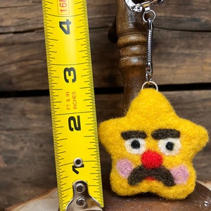 Uncle Gordon Needle Felted Keychain Plushie - Etsy