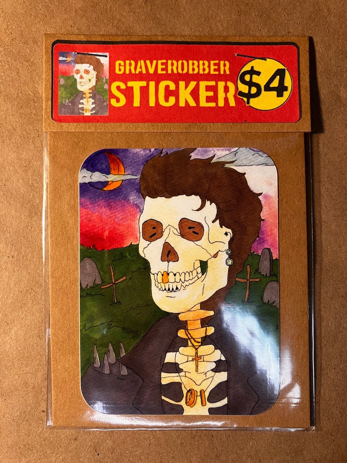 Grave Robber Sticker - Etsy
