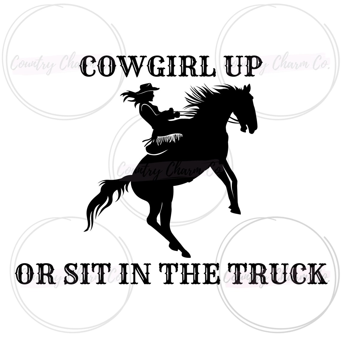 Cowgirl up SVG Digital Download - Etsy