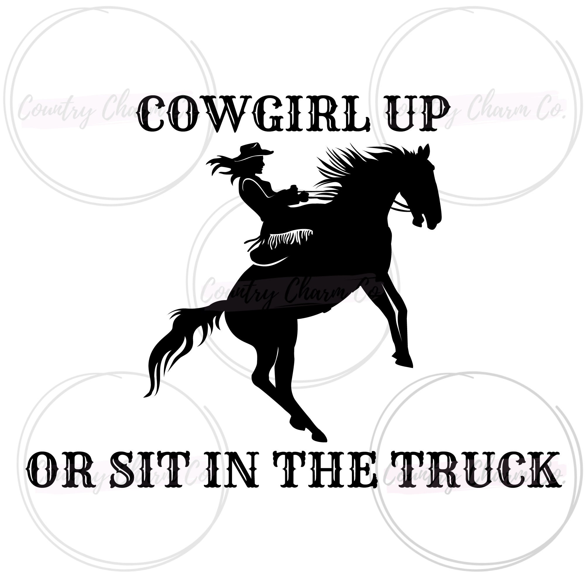 Cowgirl up SVG Digital Download - Etsy