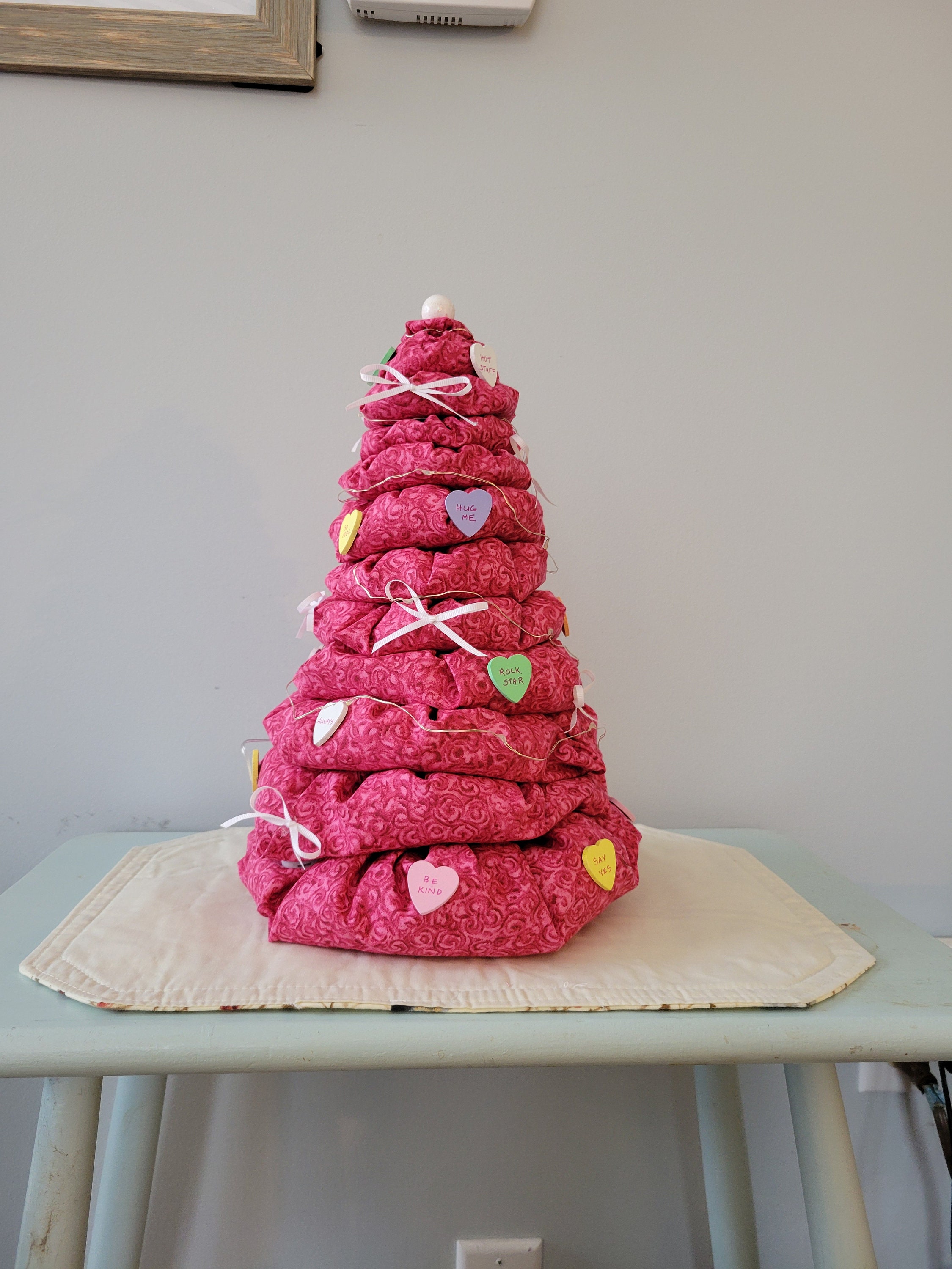 Lighted Personalized Valentine Tree Valentine Love Tree - Etsy