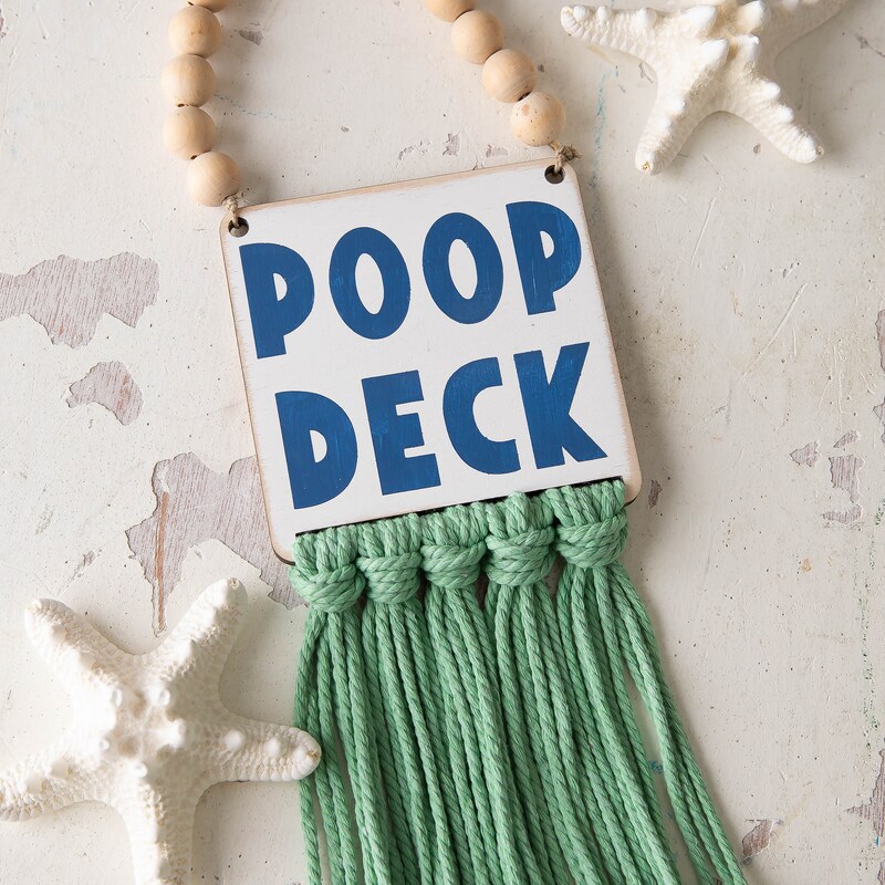 Poop Deck Sign - Etsy
