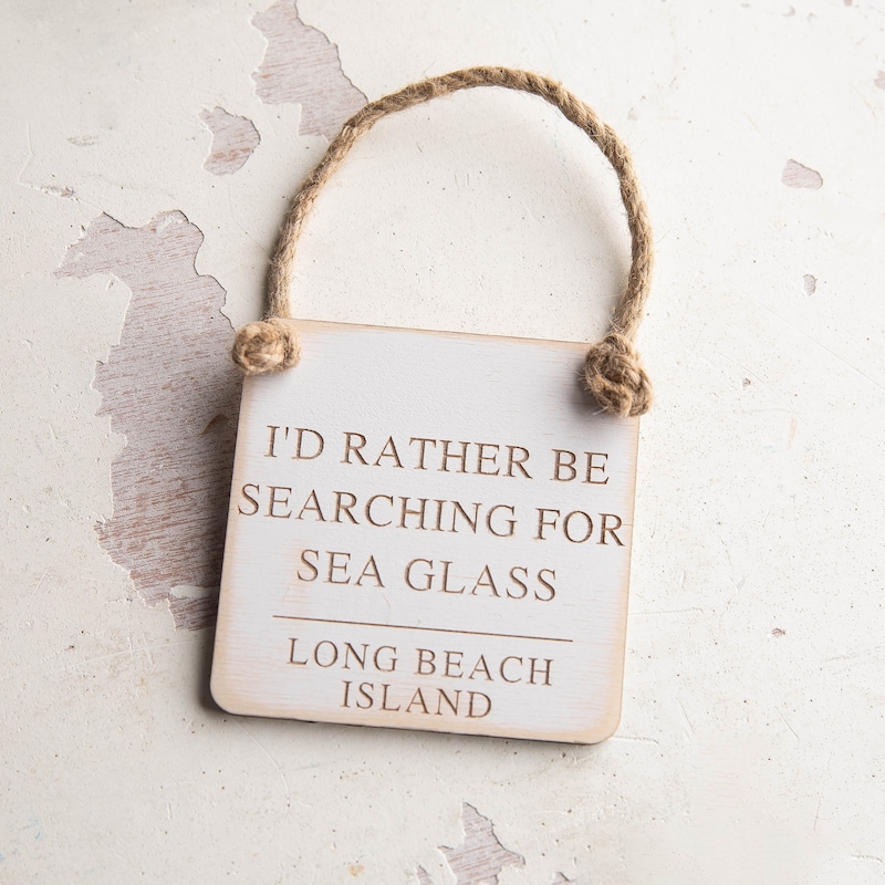 Sea Glass Sign - Etsy