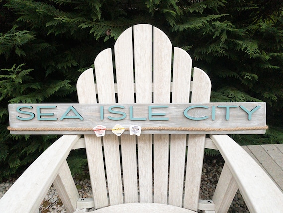 Beach Badge Display Town Name Sign Beach Badge Holder | Etsy