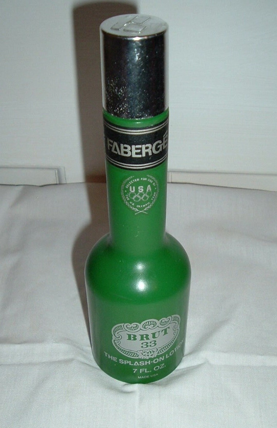 Brut 33 Splash-on Lotion by Faberge, 7 Oz., Plastic Bottle, Never Used ...