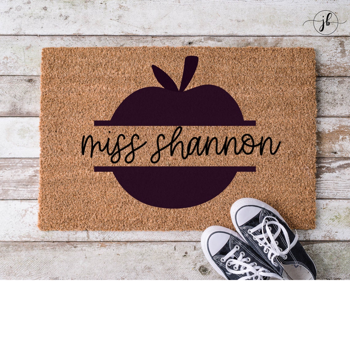 Custom Name Doormat for Teachers Teacher Doormat Welcome | Etsy
