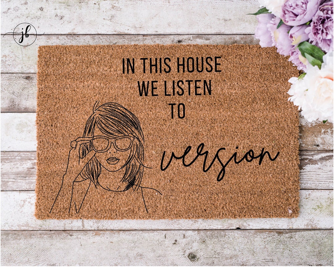 Taylors Version Doormat T. Swift Doormat T. Swift Merch Top Selling ...