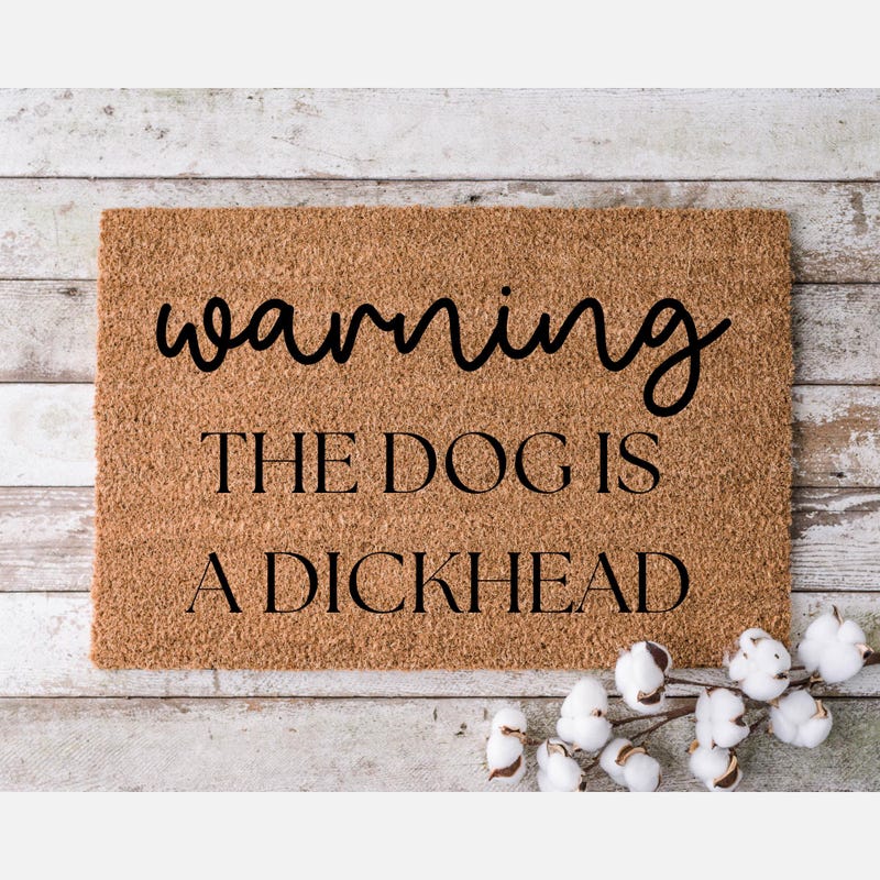 Dog Doormat - Etsy