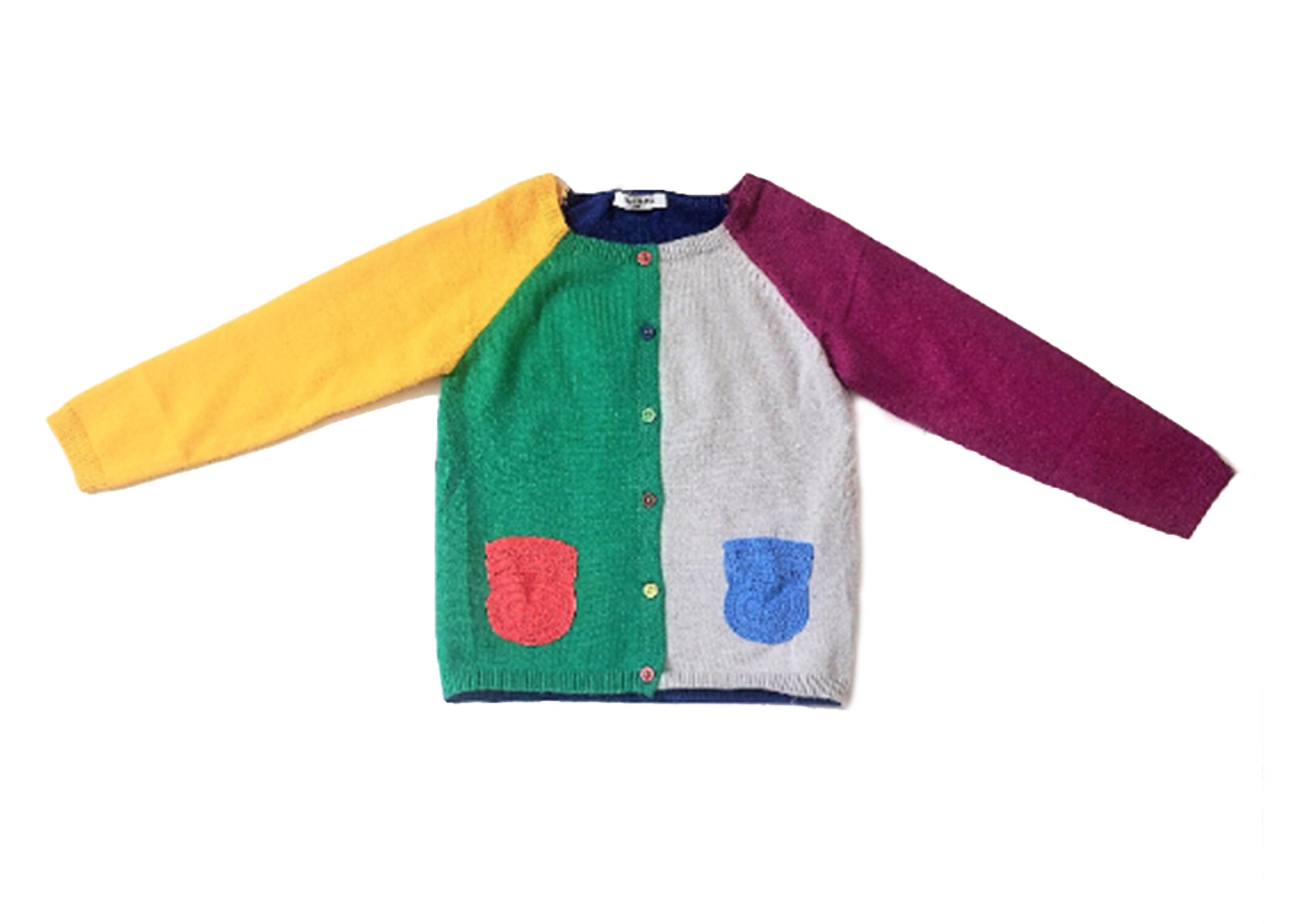 Colorblock Kids Sweater - Etsy