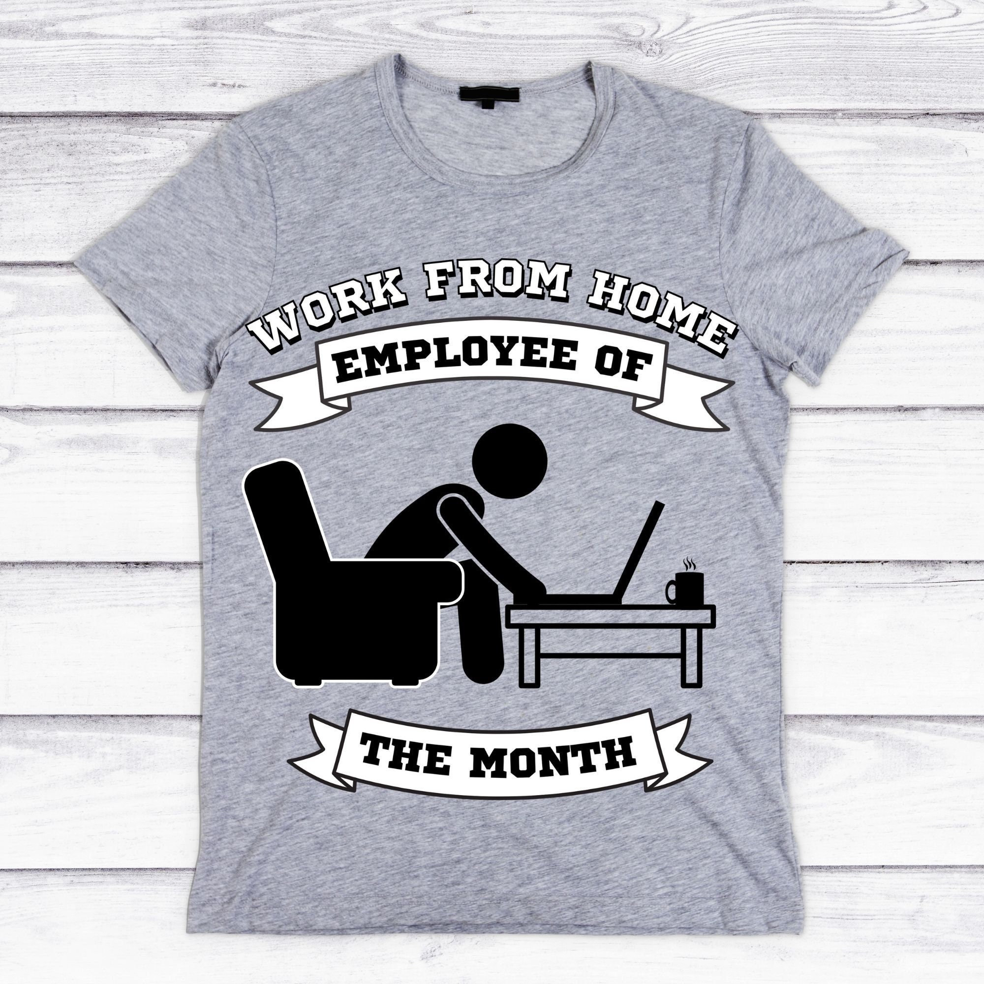 Work From Home Employee of the Month - SVG PNG Cut File / Sublimation ...