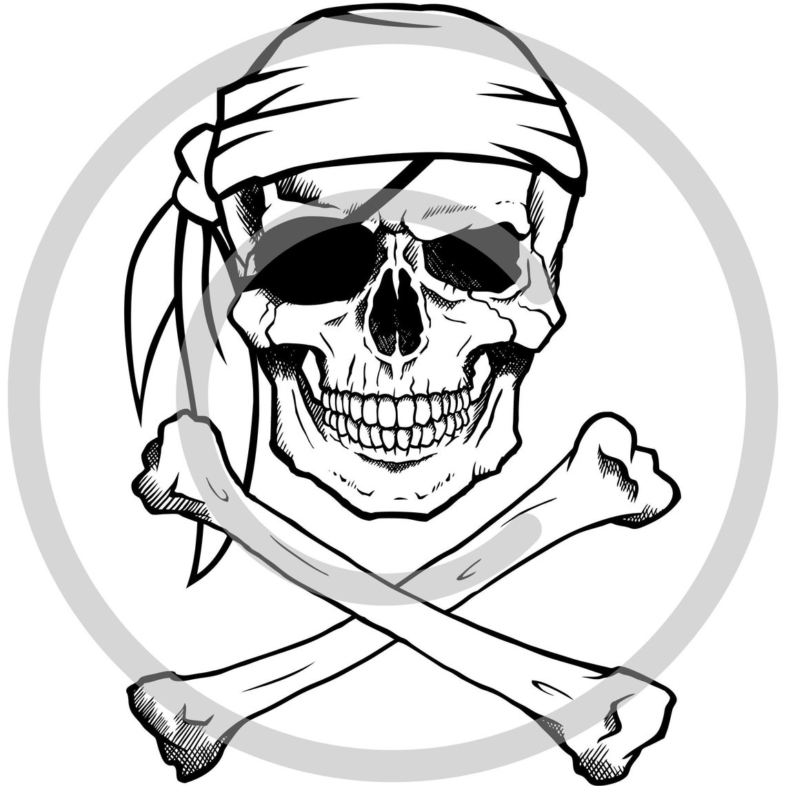 Pirate Jolly Roger SVG PNG Sublimation Instant Digital - Etsy