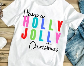 Have a Holly Jolly Christmas SVG - Etsy