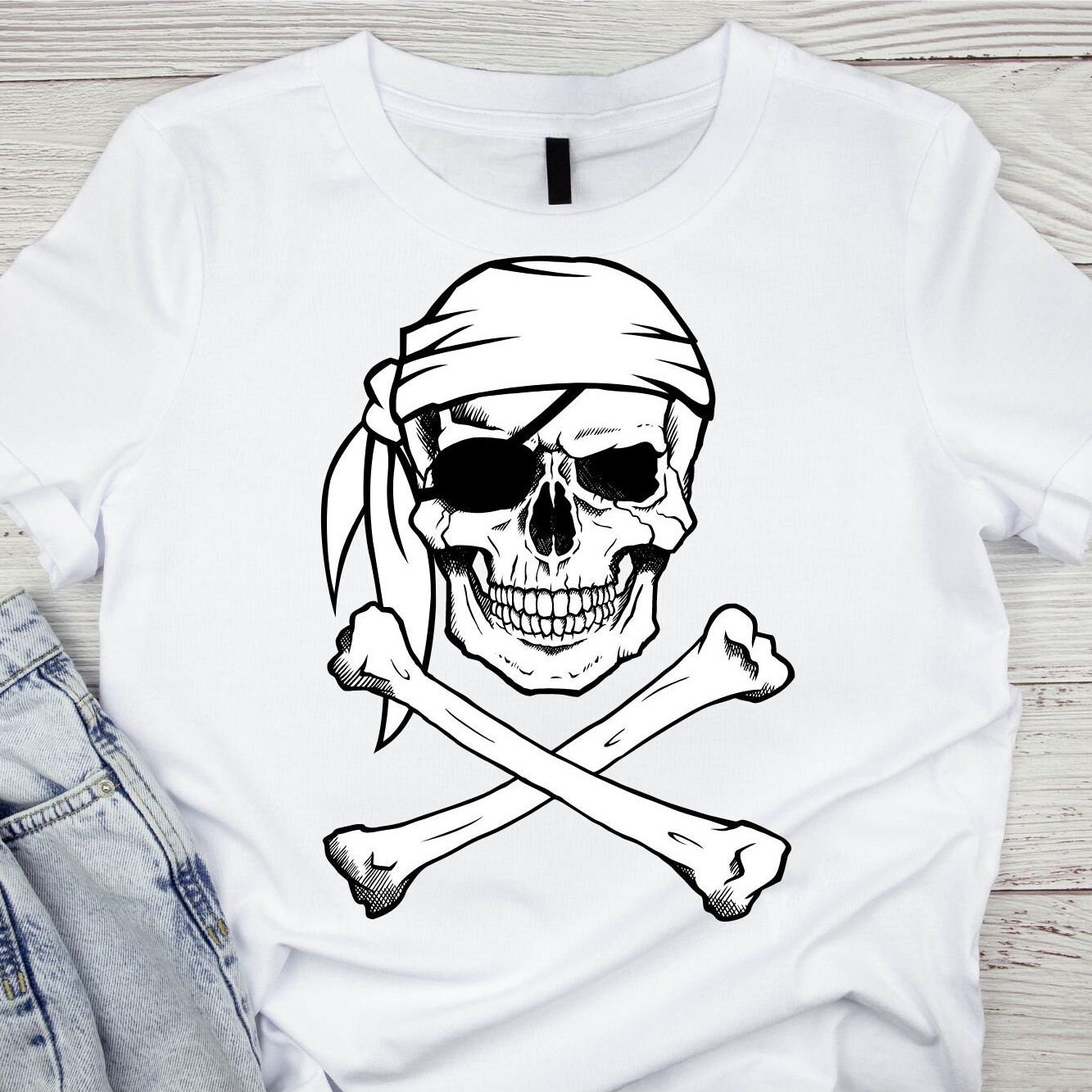 Pirate Jolly Roger SVG PNG Sublimation Instant Digital - Etsy