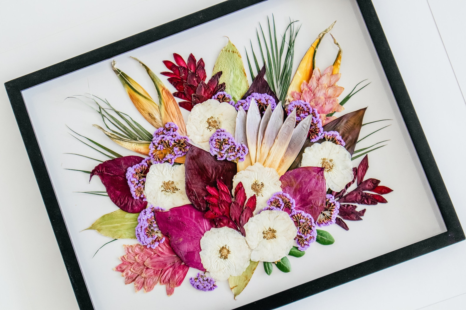 Pressed Flowers Bouquet Preservation Flower Preservation Wedding ...