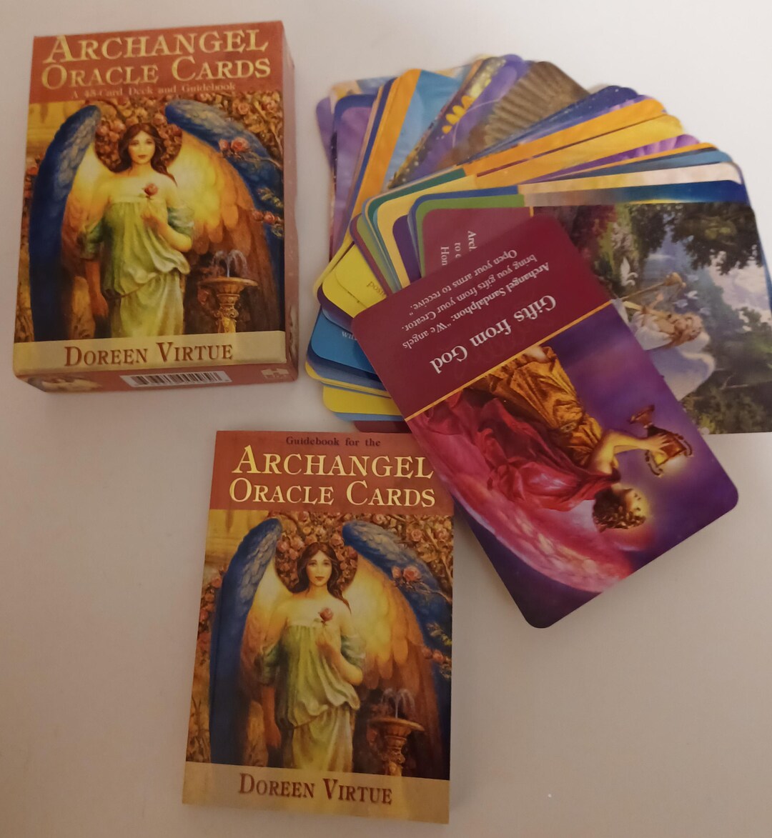 Vintage Oracle Archangel Cards/doreen Virtue/free Shipping - Etsy