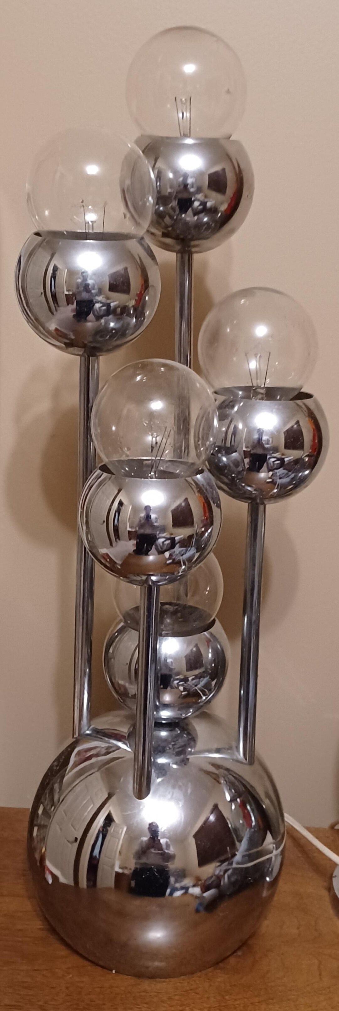 Vintage Space Age Eyeball Lamp/midcentury Modern Decor/great Used ...