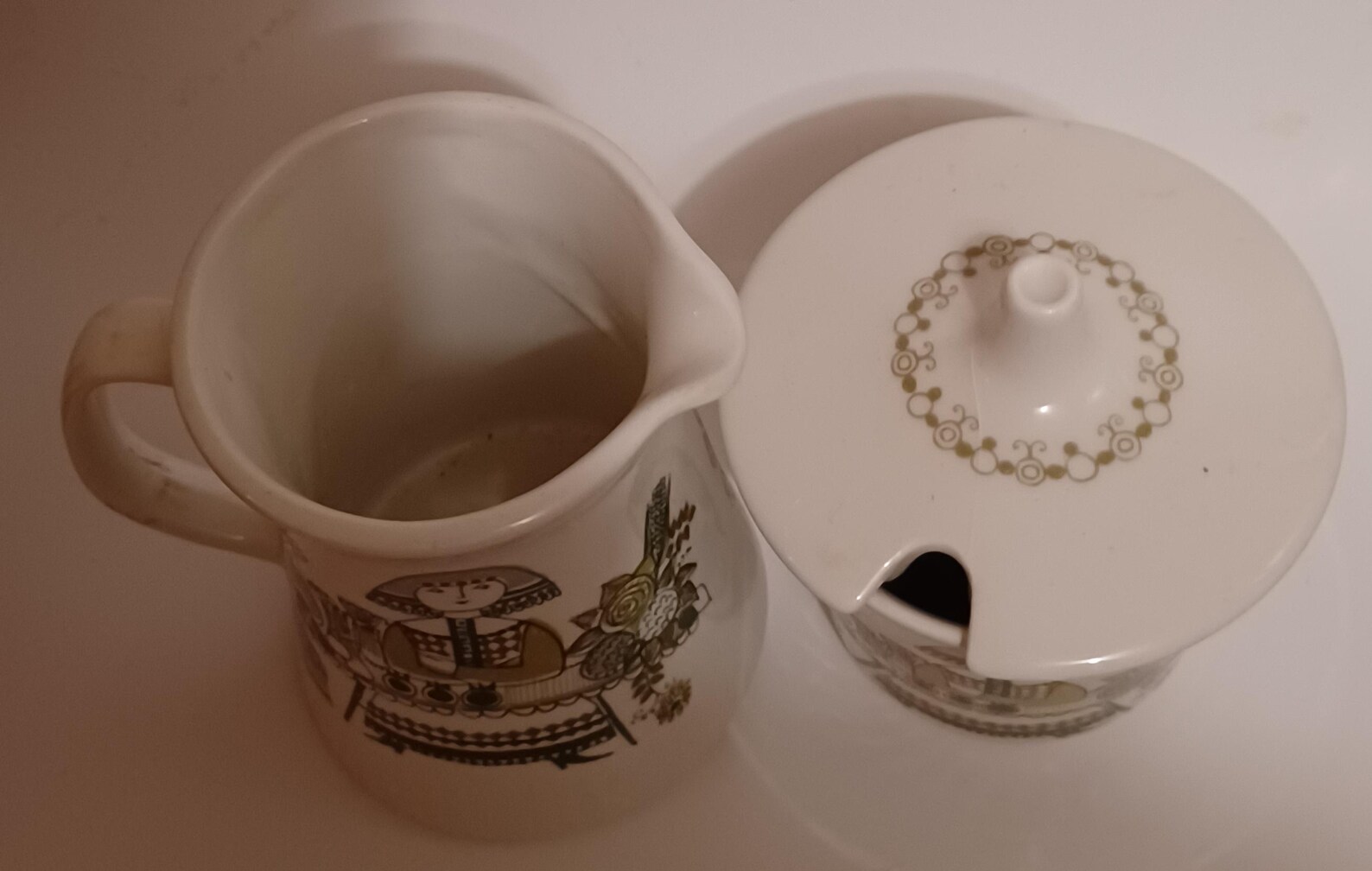 Figgio Flint Jug and Sugar/matching/midcentury Modern/set/cream Jug ...