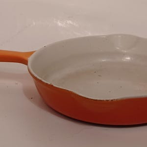 Vintage Midcentury Modern Le Cruset Orange/16 Le Cruset/vintage ...