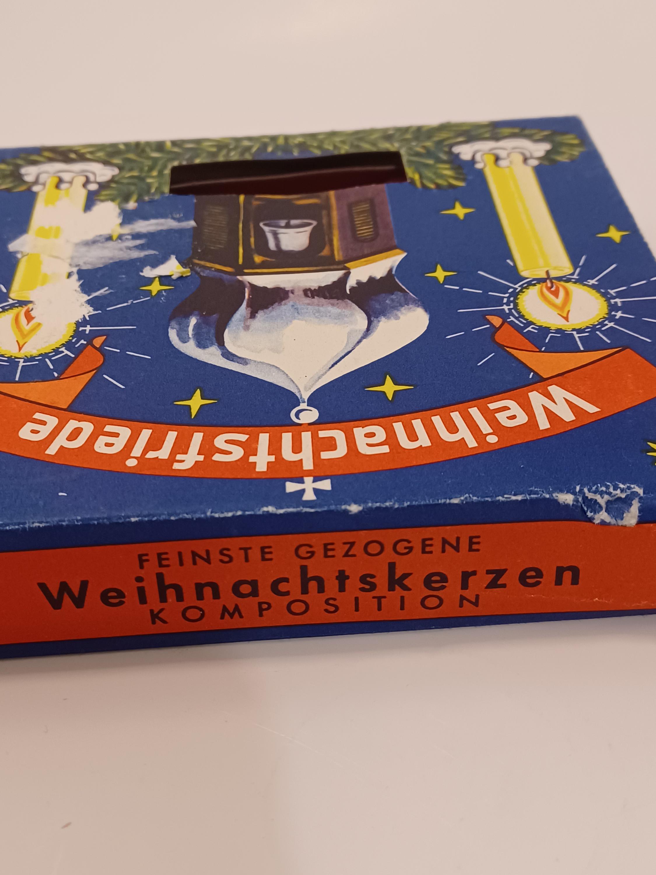Weihnachtsfriede Candlesticks Nos German Candles Candle Set Original ...