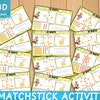Match Lowercase Alphabets Letters Task Box Activity Early Learning ...