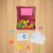 Letter Matching Task Box: Montessori Uppercase & Lowercase Activity - Etsy