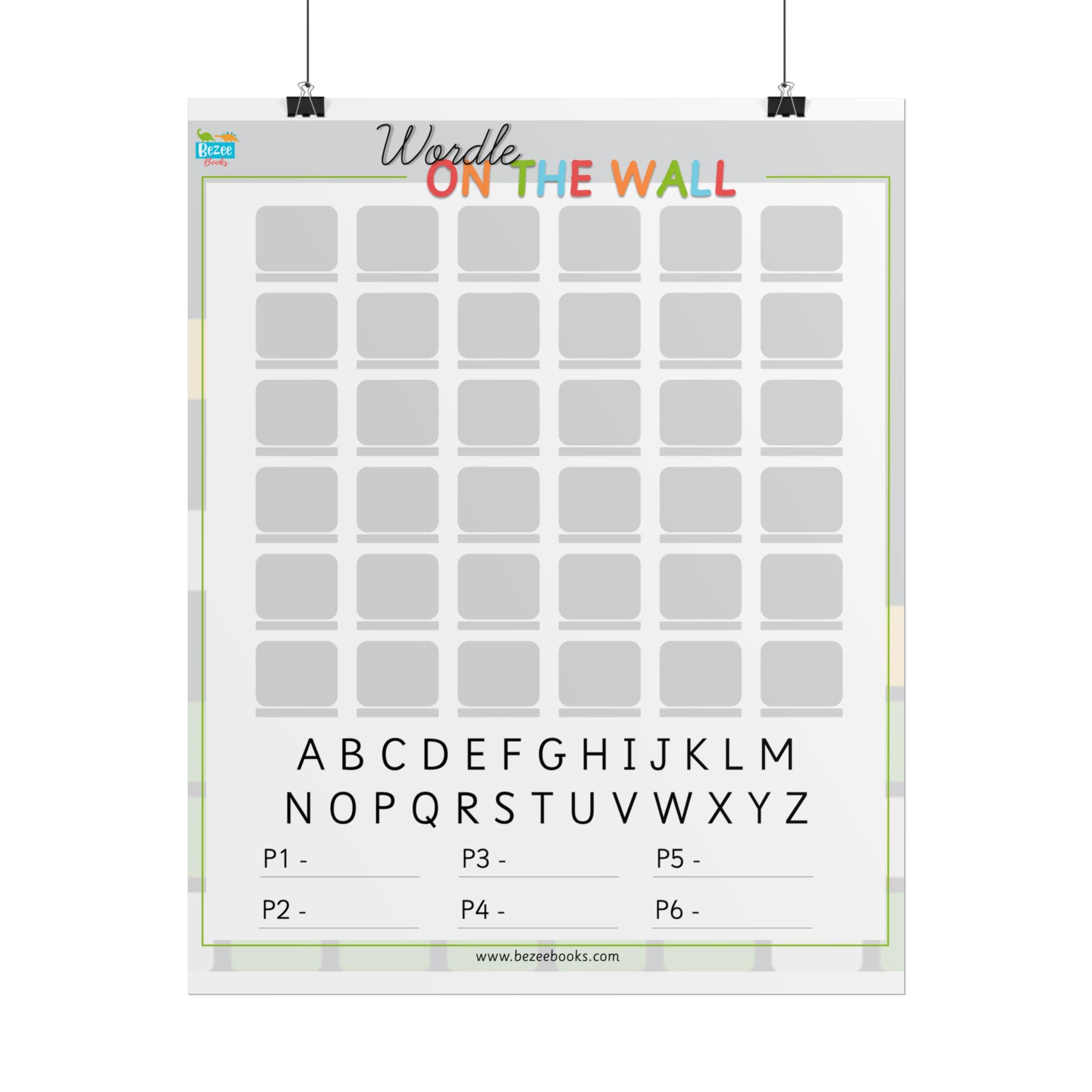 Wordle Wall Art: Customizable Word Game Board, Family Fun - Etsy