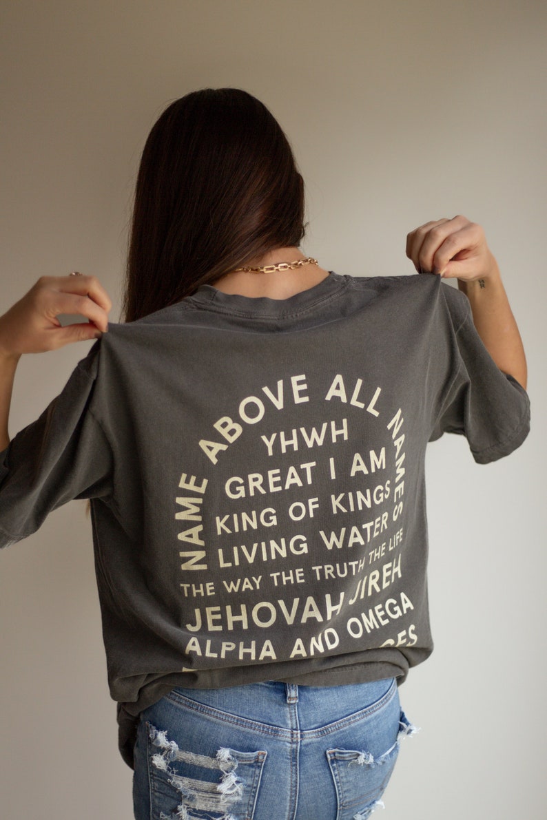 Yahweh Christian Shirt | Christian Apparel | Bible Verse Shirt | Jesus ...