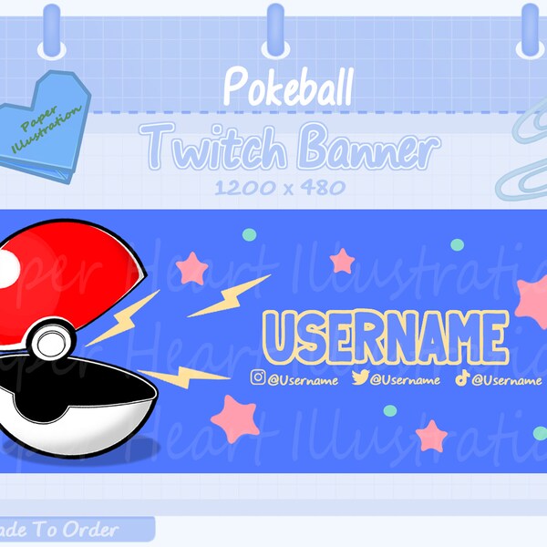 Pokeball Banner - Etsy