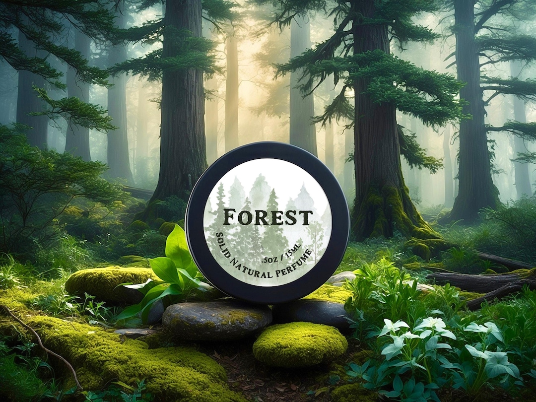Forest⎮unisex Solid Natural Perfume⎮coniferous Woodsy Deeply Green ...