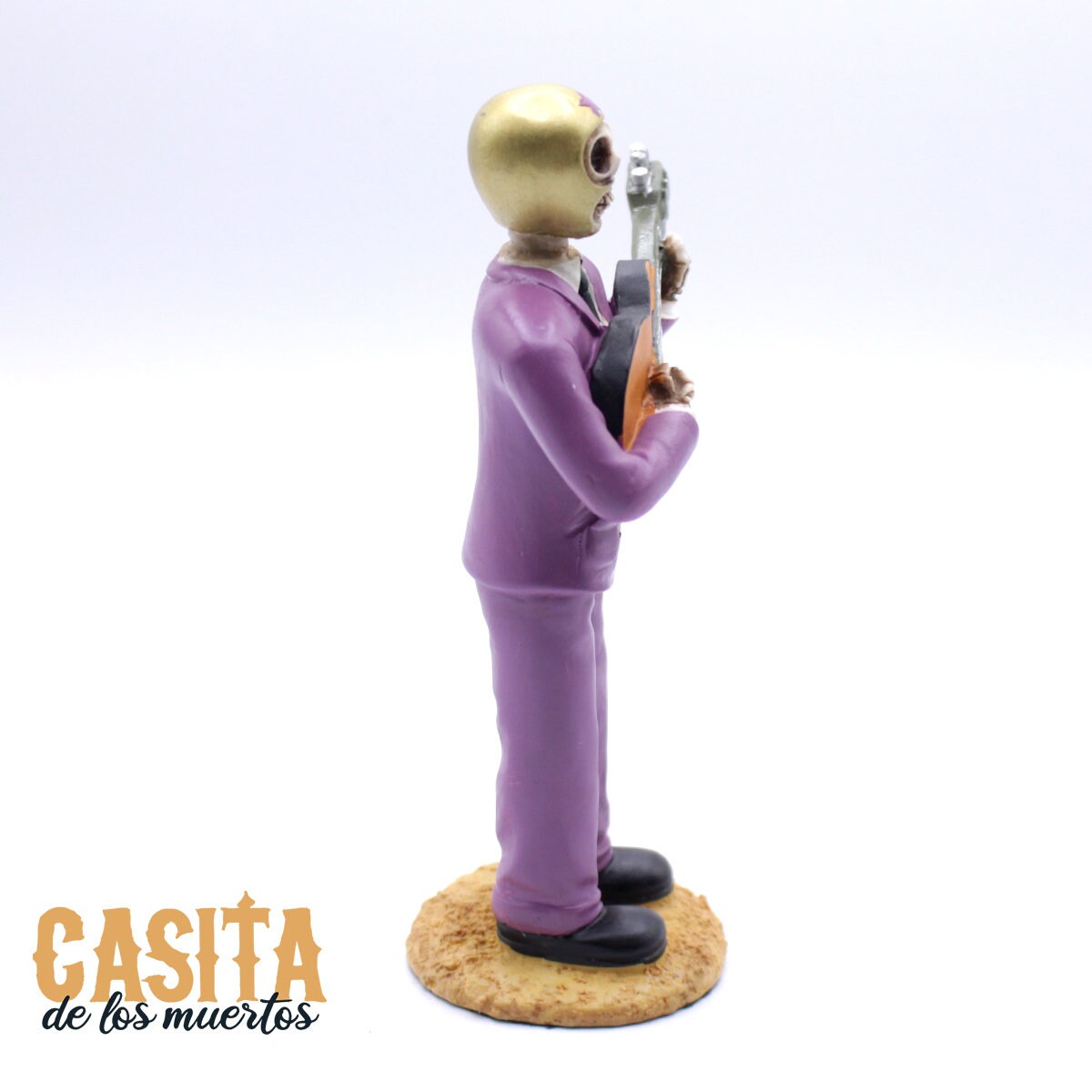 Dia De Los Muertos Figurine Lucha Skeleton Ramses Calavera Statue ...