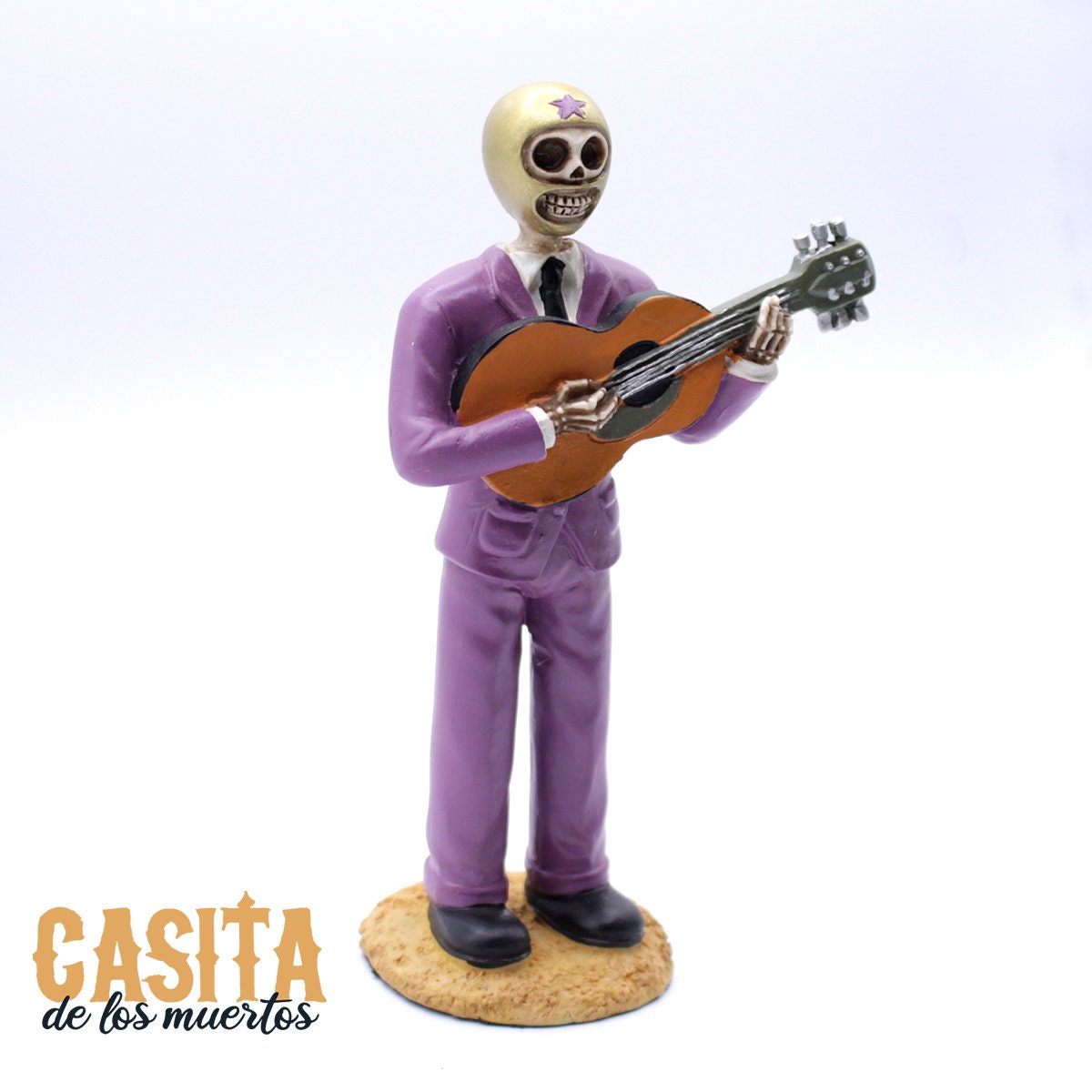 Dia De Los Muertos Figurine Lucha Skeleton Ramses Calavera - Etsy