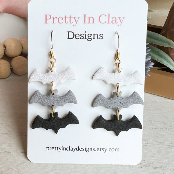 Polymer Clay Bats for Jewelry - Etsy