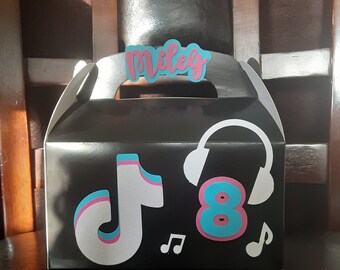 Tik Tok Favor Box - Etsy