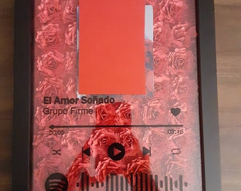 Spotify Code Shadow Box - Etsy