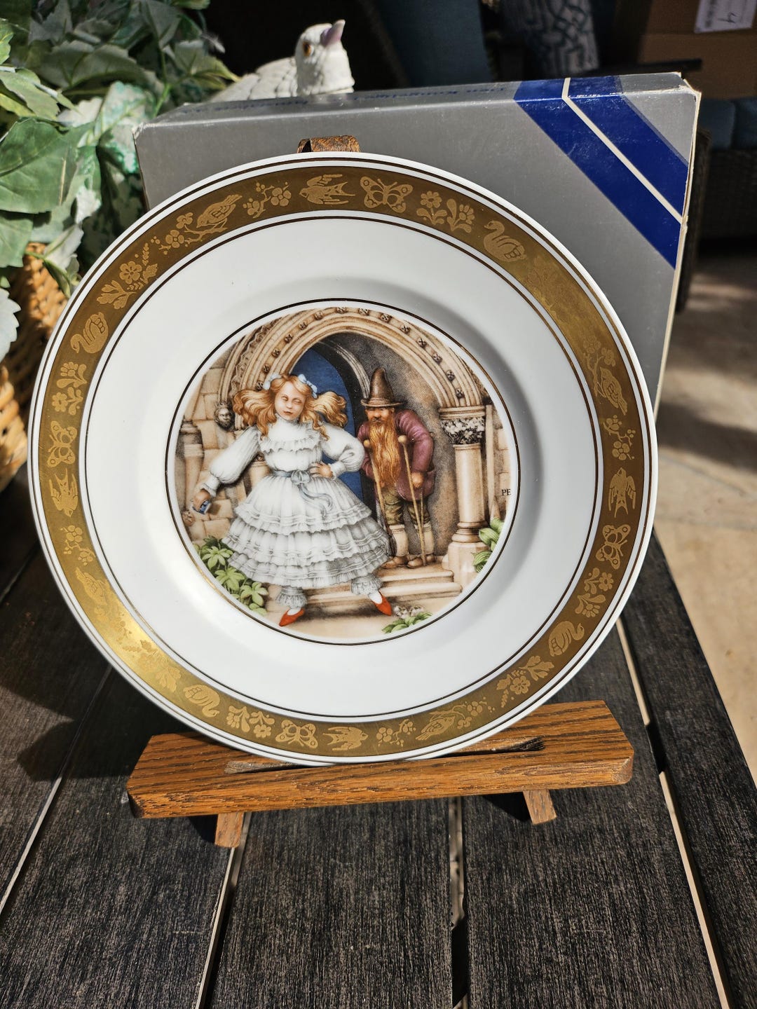 Hans Christian Andersen "the Red Shoes" Fairytale Plate, Royal ...