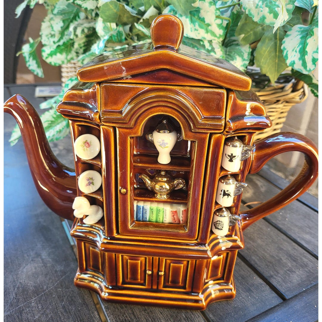 Vintage Tony Carter China Closet Teapot; Decorative Teapot - Etsy