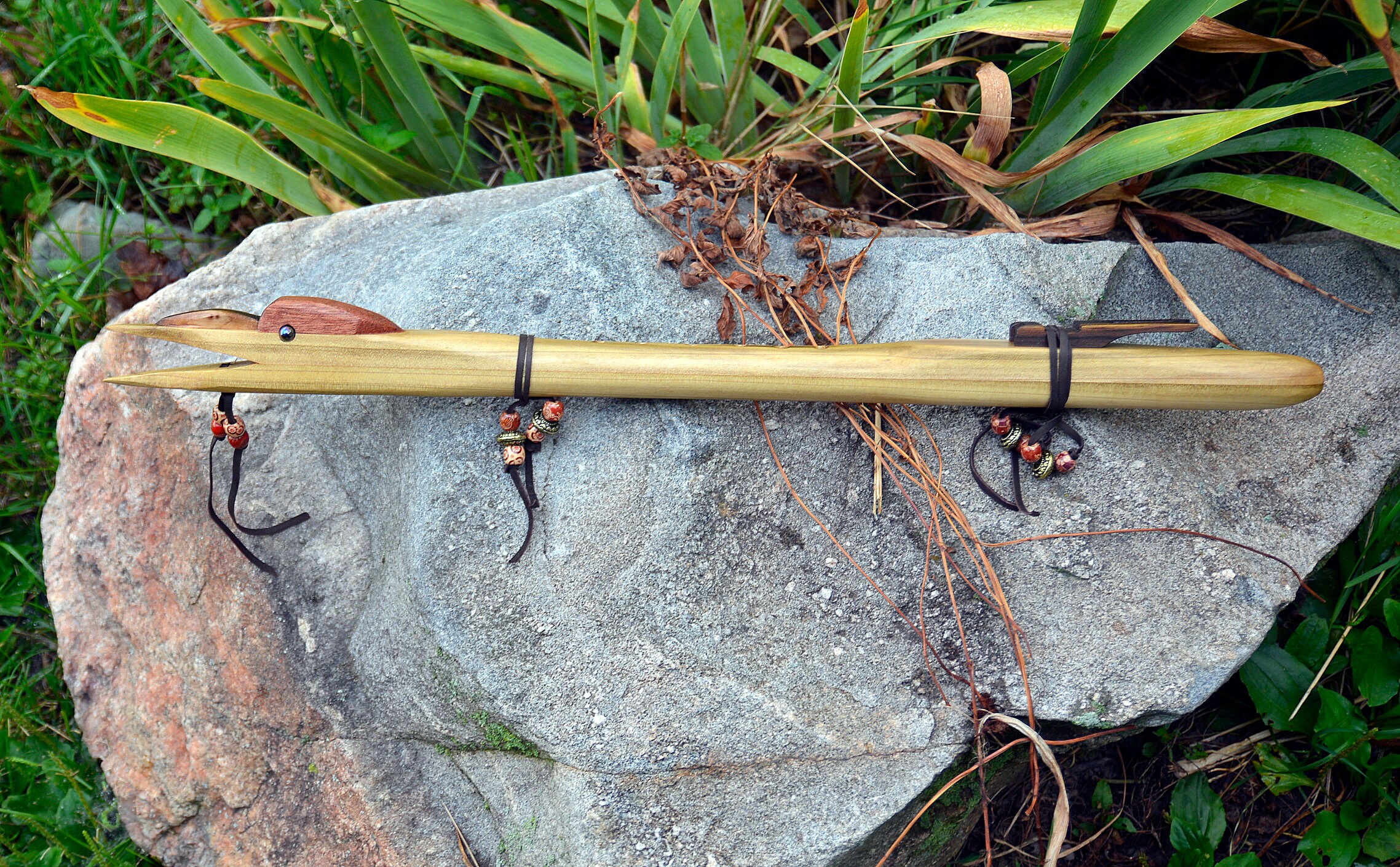 Native American Style Flute, F, 440 Hertz, Six-hole Flute, Wooden Flute ...