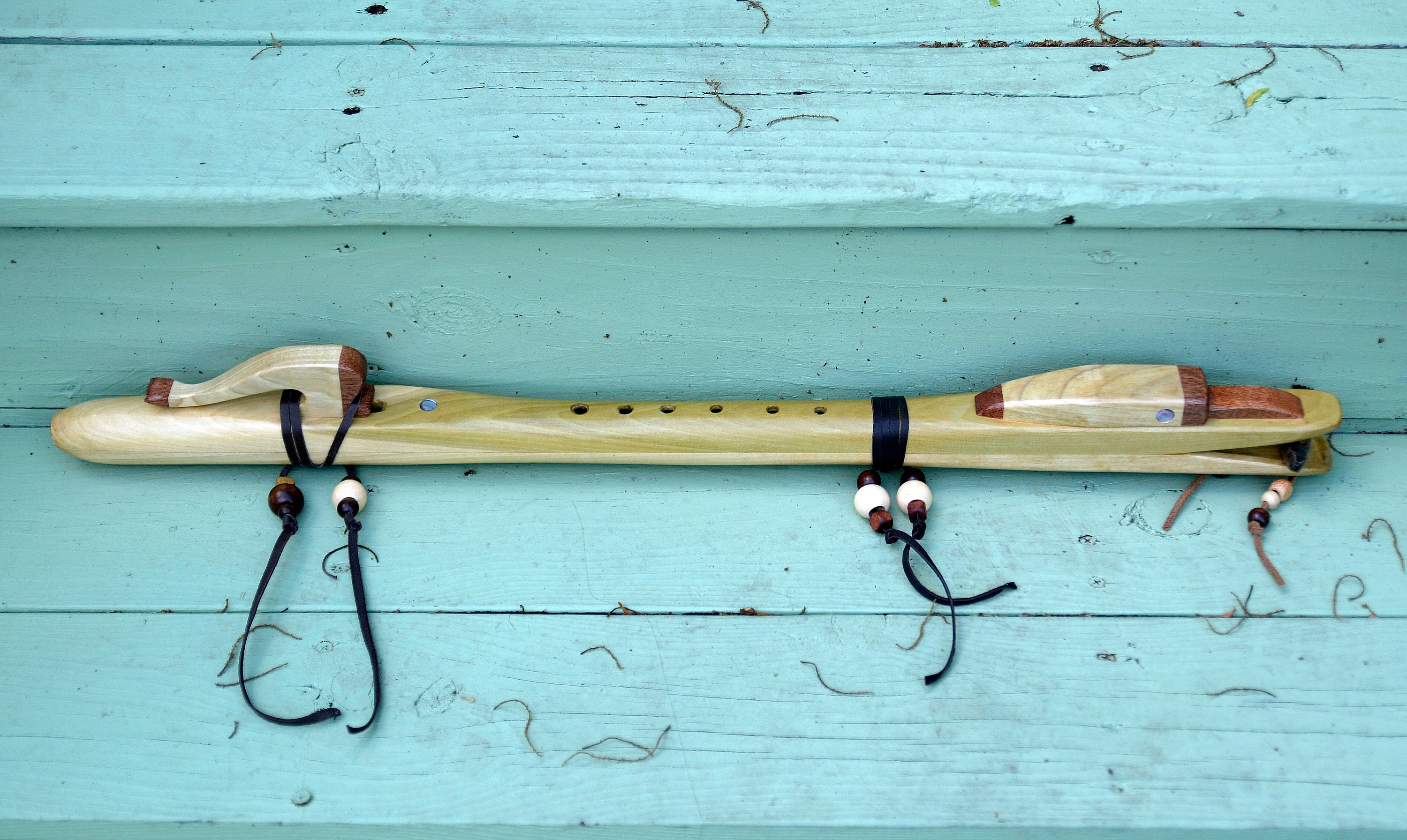 Native American Style Flute F 440 Hertz Six Hole Flute - Etsy