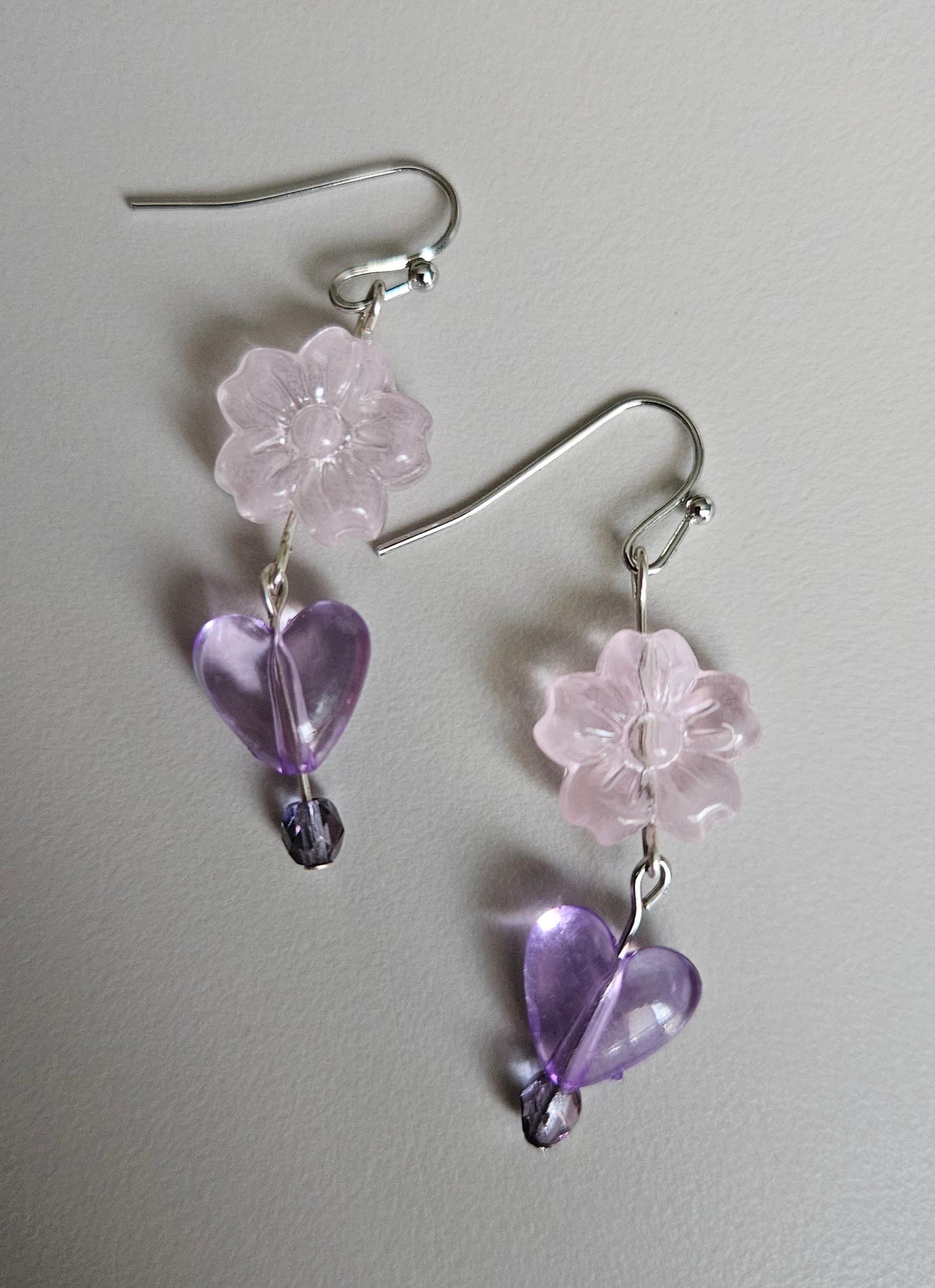 Glass Flower Earring Sets - Etsy