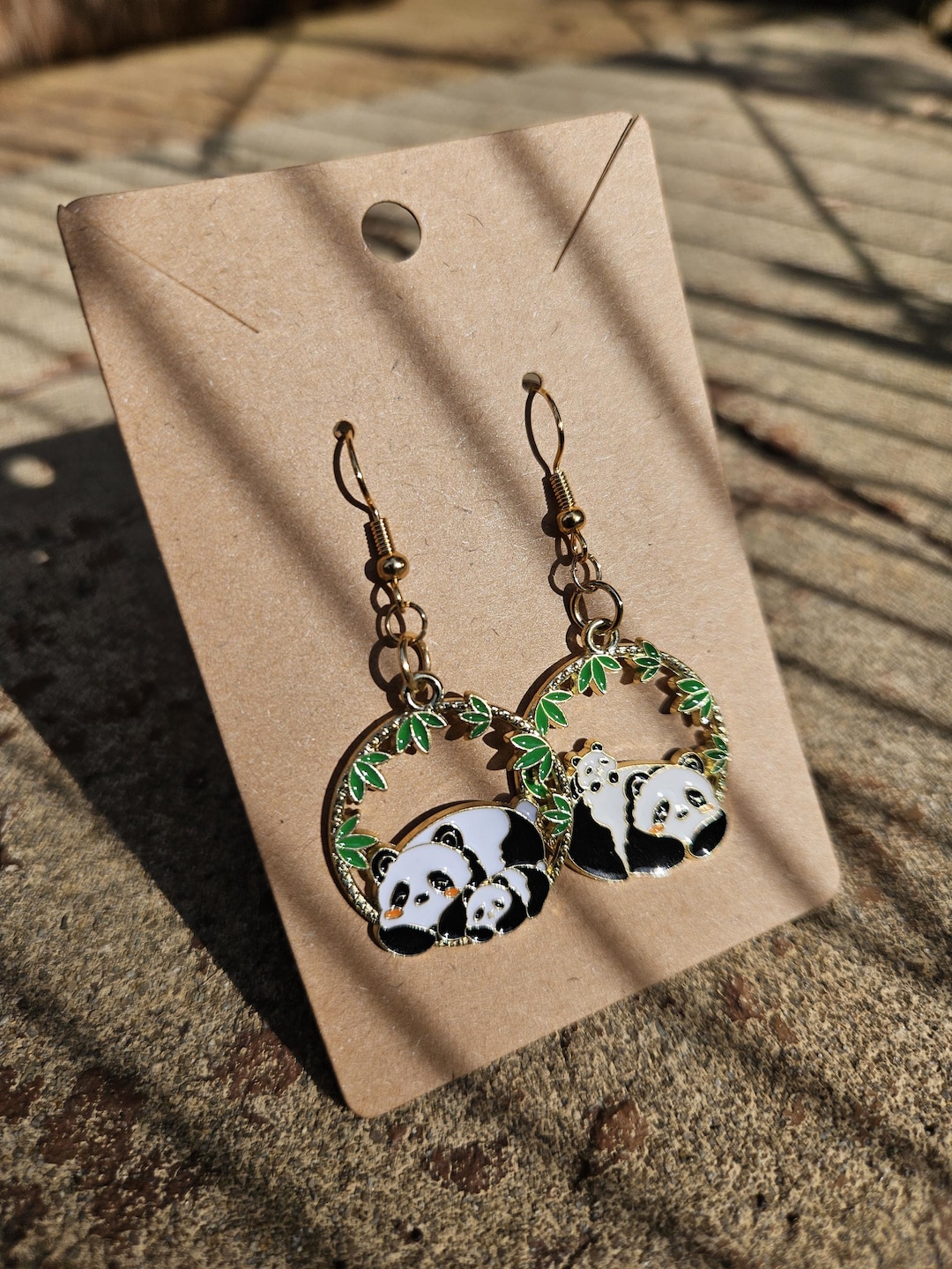 Panda Earring Sets - Etsy