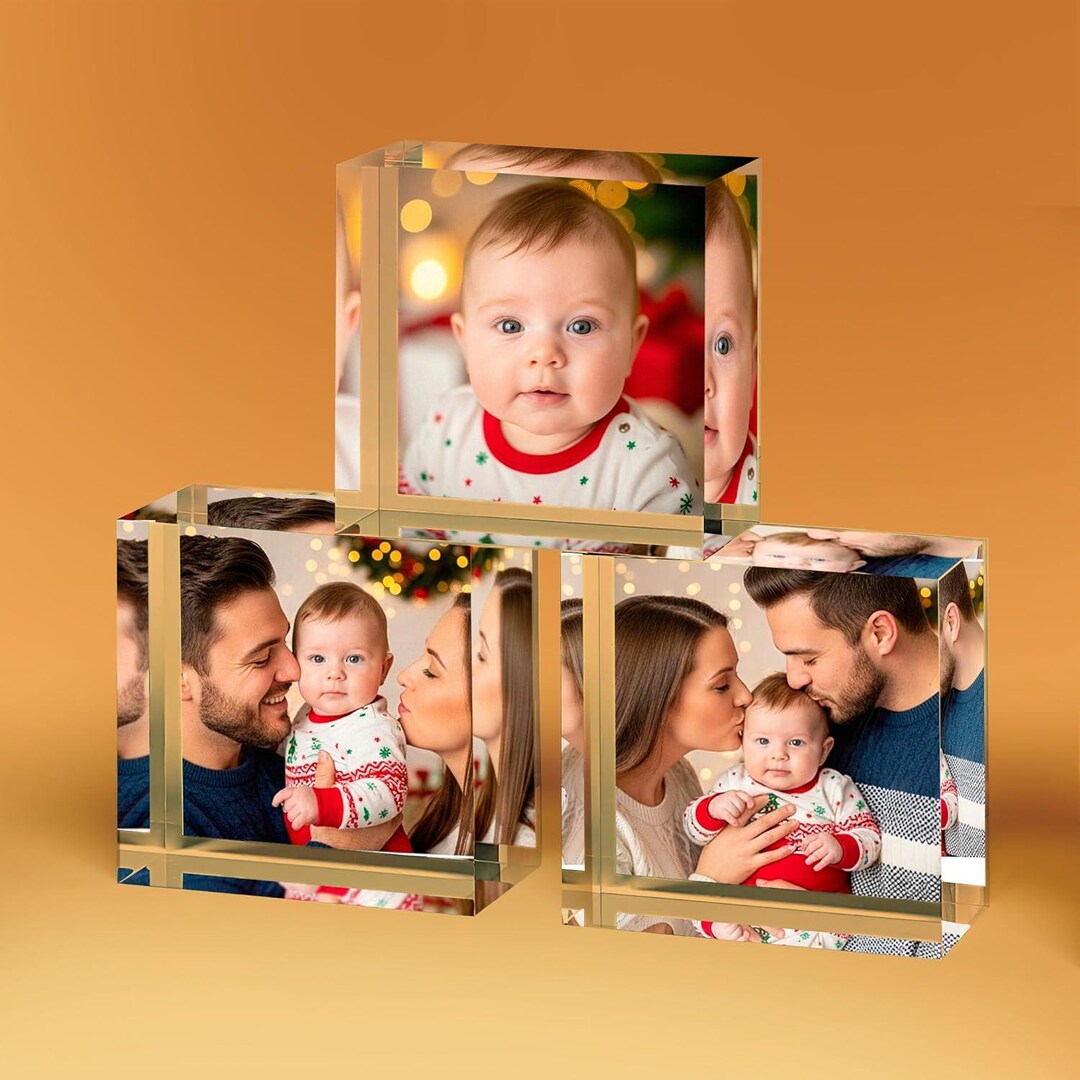 Artpix 3D Acrylic Custom Photo Gift, Customized UV Photo Print Block ...